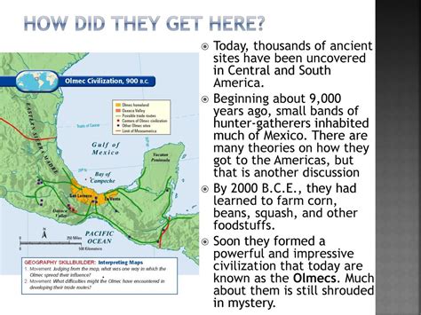 Olmec Civilization Map