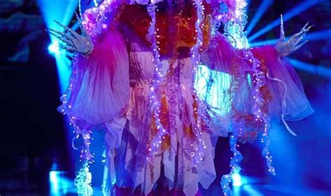 The Masked Singers Jellyfish Exposed As Glee Actress Tv And Radio