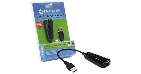 Prudent Way Usb 30 To Gigabit Lan Adapter Pwi U3 Gl1000 Bandh