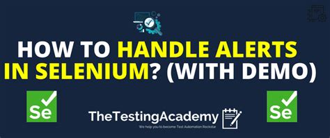 How To Handle Alerts Popups In Selenium With Source Code Dev Community