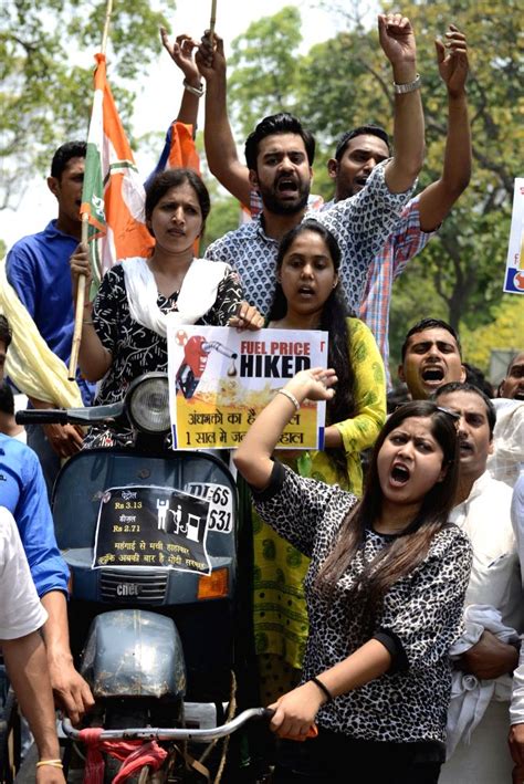 Youth Congress Workers Protest