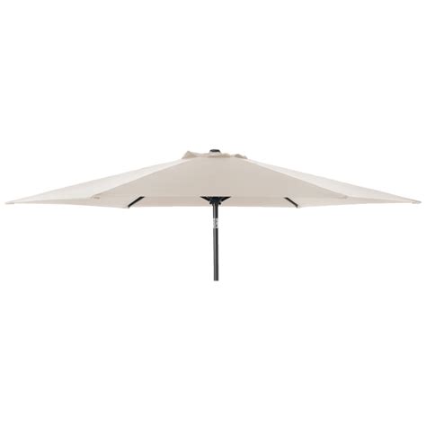 Alexander Rose 3m Aluminium Round Garden Parasol Ecru Garden Trends