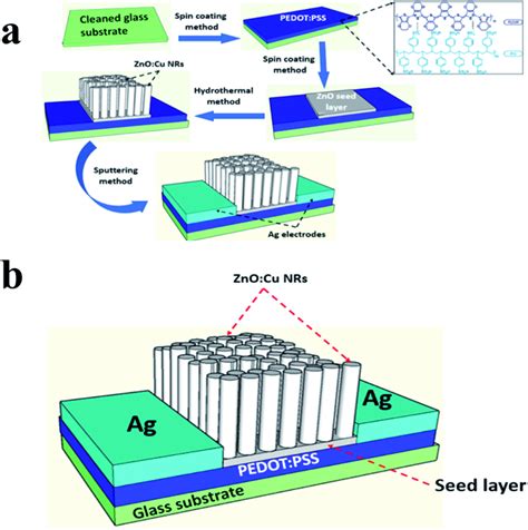 A The Fabrication Process Of The Hybrid Photodetector B The