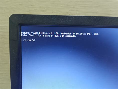 initramfs error occurred general help zorin forum