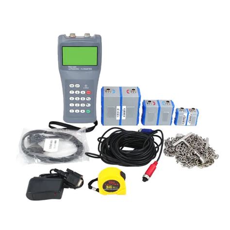 Handheld Water Flowmeter Portable Ultrasonic Flow Meter With Affordable Price Ultrasonic Flow