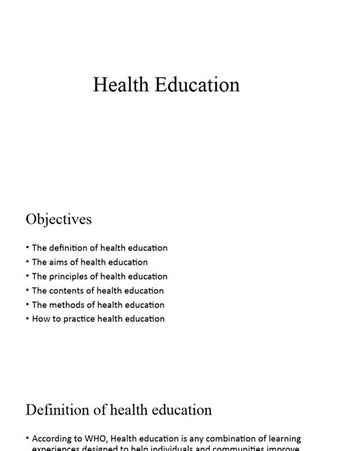 Health Education Download Free Pdf Health Education Health Promotion