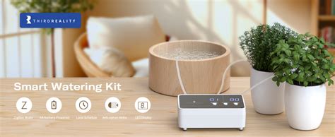 Amazon Com THIRDREALITY Zigbee Smart Watering Kit For Potted Plants Indoor Plant Watering