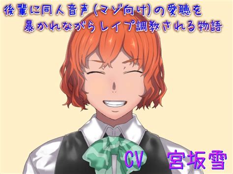 後輩に同人音声マゾ向けの愛聴を暴かれながらレ プ調教される物語 M男な二次作〈改〉