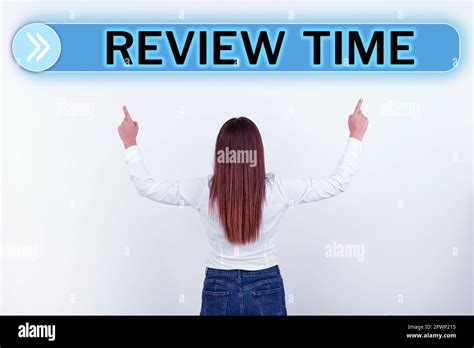 Handwriting Text Review Time Business Idea Situation Or System Its