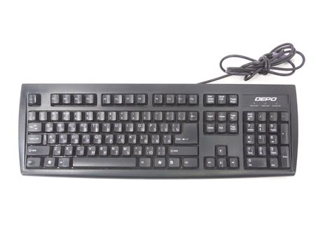 Клавиатура Depo KB 2971 PS 2 Черный