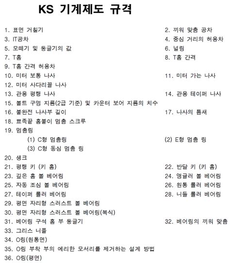 전산응용기계제도 실기시험용 Ks기계제도 규격 한국산업인력공단 네이버 블로그