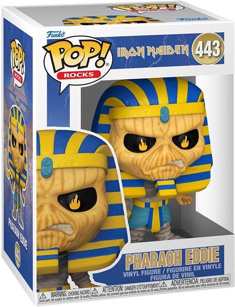 Funko Pop Rocks Iron Maiden Pharaoh Eddie Powerslave 40th
