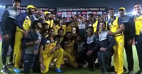 On This Day Unbeaten Tamil Nadu Clinched Their Second Syed Mushtaq Ali