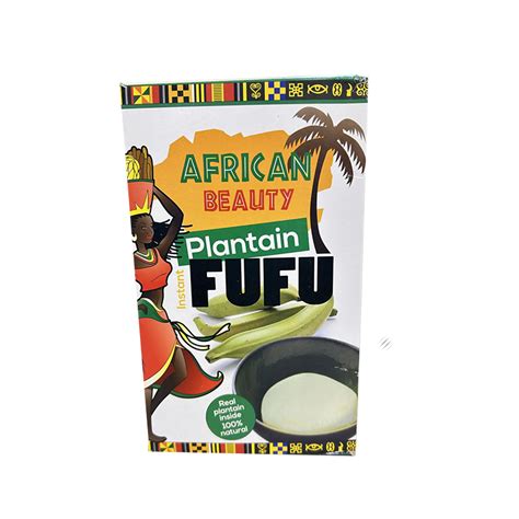 Fufu Plantain African Beauty 24x681g Verodav Shop