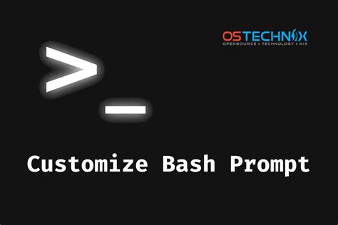 How To Customize Bash Prompt In Linux Rostechnix