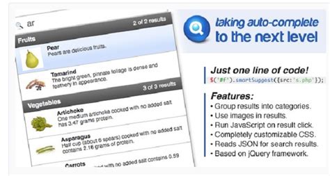 Best JQuery Autocomplete Plugins For Developers GojQuery