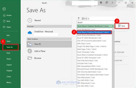 Excel Macro Enabled Workbook 5 Easy Ways To Open