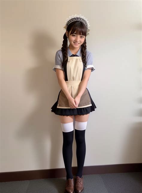 美少女の絶対領域 AI画像 美っくらぶ AI