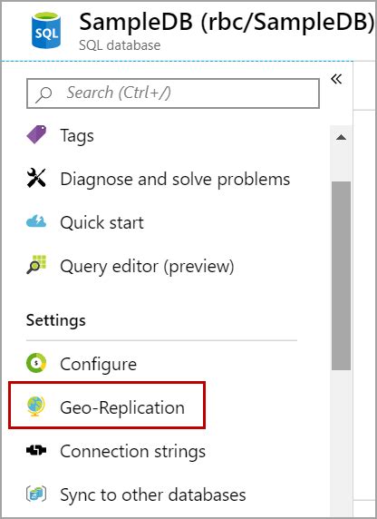 Geo Replication On Transparent Data Encryption TDE Enabled Azure SQL