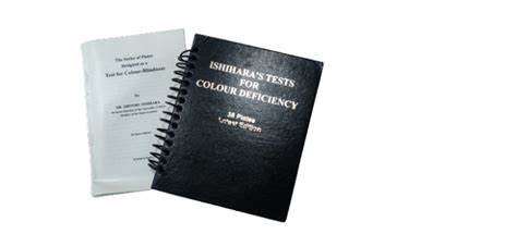 Ishihara Test Chart Books Np