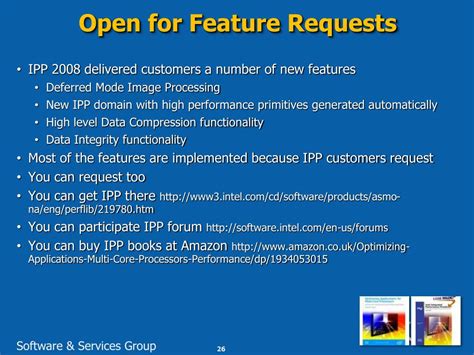 Ppt Intel® Ipp 2008 Integrated Performance Primitives Powerpoint