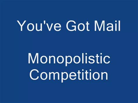 Chapter 10 Monopolistic Competition Oligopoly PPT