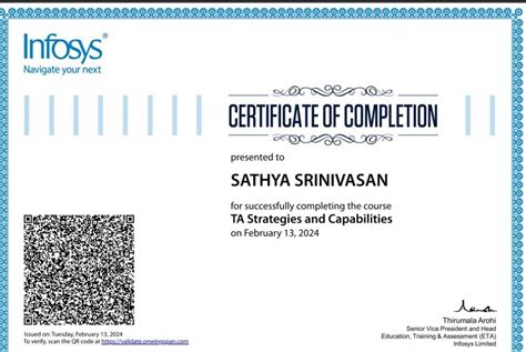 Sathya Srinivasan On Linkedin Tastrategies Capabilities Infosys