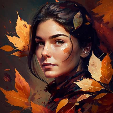Premium Ai Image Woman Portrait Realistic Style Generative Ai