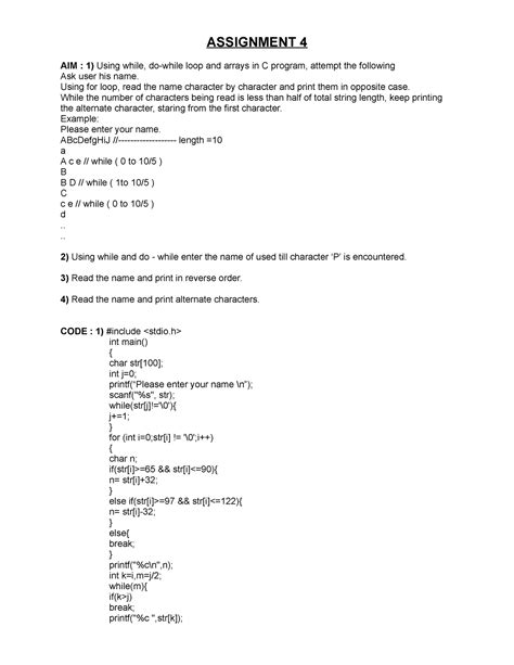 Computer Fundamentals Assignment 4 Studocu
