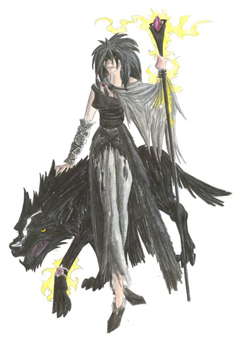 Wolf Mage By Luthien368 On Deviantart