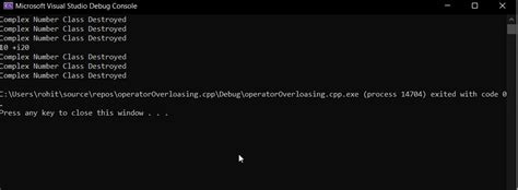 C Can Anybody Explain Me Why This Output Shows Destructor Message 6