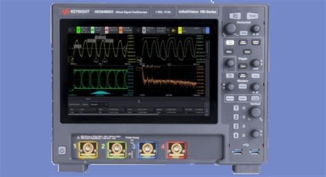 14 Bit Oscilloscope Delivers Low Noise Fast Updates Electrical