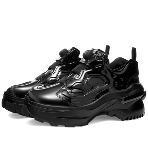 Maison Margiela x Reebok Insta Black & Black Patent | END.