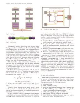 Design And Implementation Of High Throughput PCIe With DMA Architecture Between FPGA And PowerPC