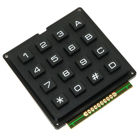 Rlecs Matrix Array Switch Tactile Keypad Module Mcu Board 16