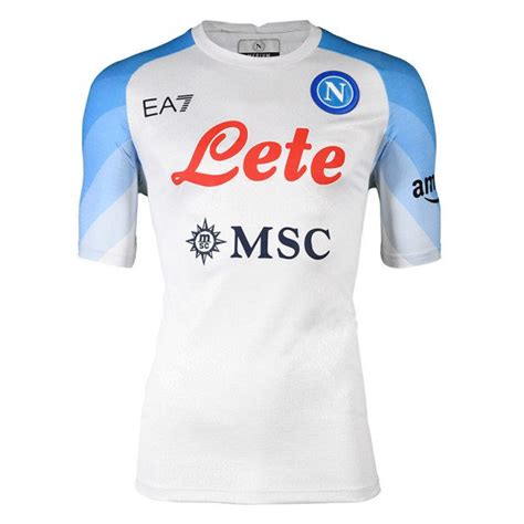 Maglie del Napoli 2022 2023 maniche con motivo in degradé