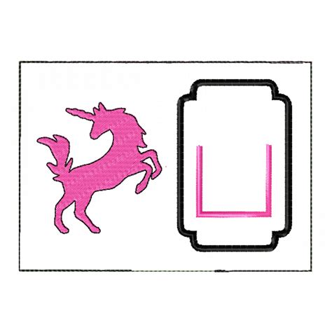 Tooth Fairy Unicorn Embroidery Design