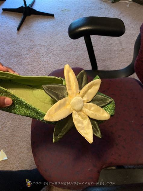Beautiful Homemade Princess Tiana Costume