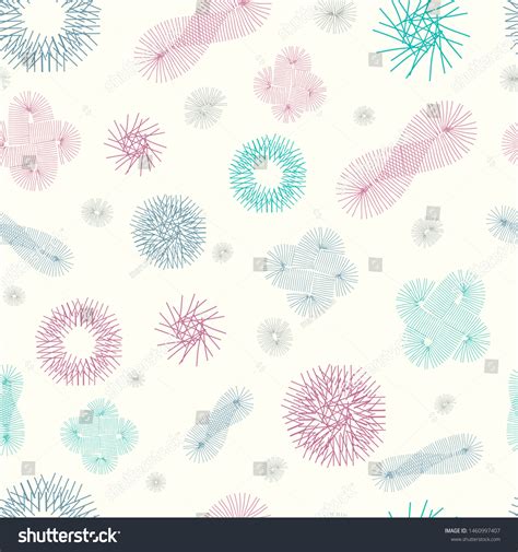 Shapes Made Segmented Lines That Seems Vector De Stock Libre De