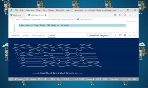How To Use Powershell Ise Mode In Visual Studio Code Thomas Maurer