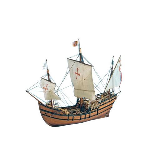 La Pinta Caravel Wooden Model Ship Kit At 165 Scale