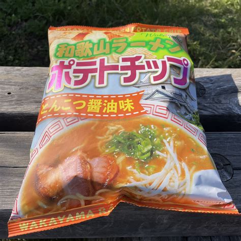和歌山ラーメンポテトチップとんこつ醤油味100g フードハンターパーク