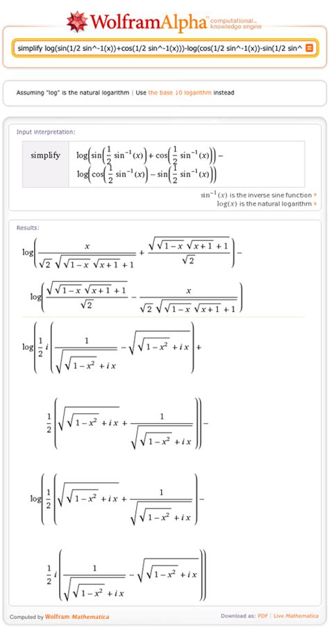 Algebraic Simplification Simplifying Expressions In Wolframalpha—wolframalpha Blog