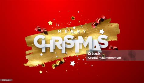 즐거운 성탄절 벡터 타이포그래피 일러스트레이션입니다 0명에 대한 스톡 벡터 아트 및 기타 이미지 0명 12월 공휴일