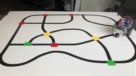 BlocklyProp With ActivityBot Robot Line Following With ColorPal YouTube