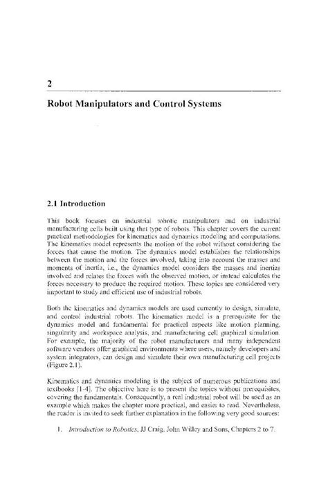 pdf robot manipulators and control systemschemori temp arnaud book