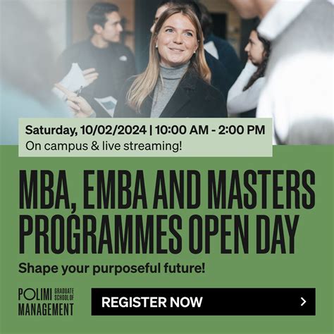 Polimi Graduate School Of Management On Linkedin Programmes Polimi Gsom