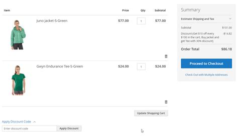 mirasvit extended shopping cart rules for magento 2 firebear