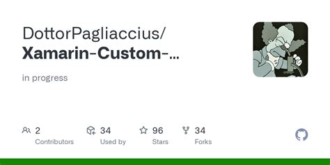 GitHub DottorPagliaccius Xamarin Custom Controls In Progress
