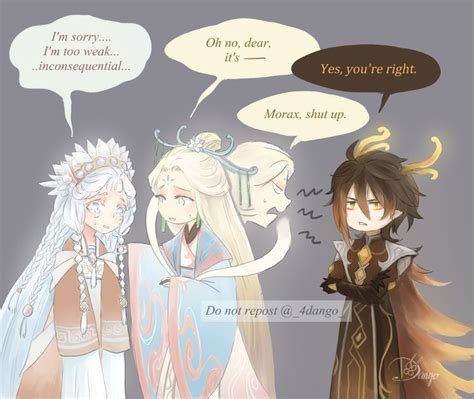 Waking Up As Zhongli 06 Character Design Anime Funny Impact